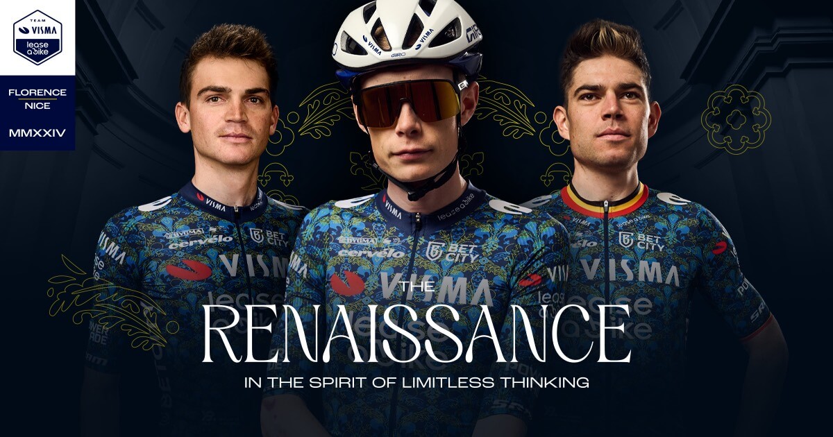 Tour de France '24 jersey - Team Visma | Lease a Bike - The Renaissance